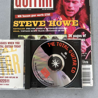 Total Guitar Magazine Steve Howe edition 1995 - Multi | Reverb