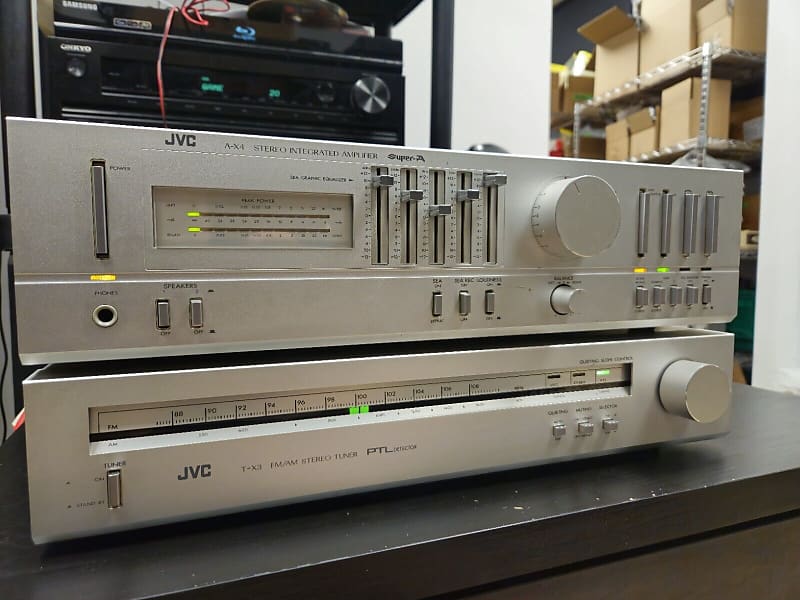 *Serviced* JVC A-X4 & T-X3 Dynamic Stereo Integrated | Reverb