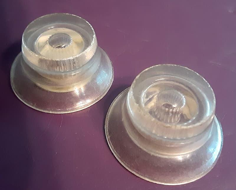 Harmony ? Clear Plastic Knobs | Reverb