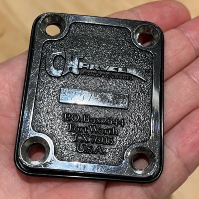 Charvel - Jackson Model Series 1986 - Original Neck Plate | Reverb