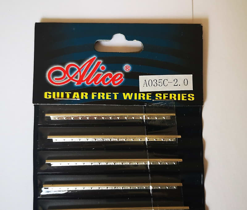 Alice Guitar Fret Wire 2.0mm Cupronickel | Reverb