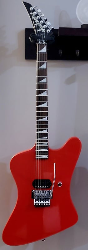 Jackson Firebird Parts Guitar 1992-ish - Ferrari Red w/black | Reverb