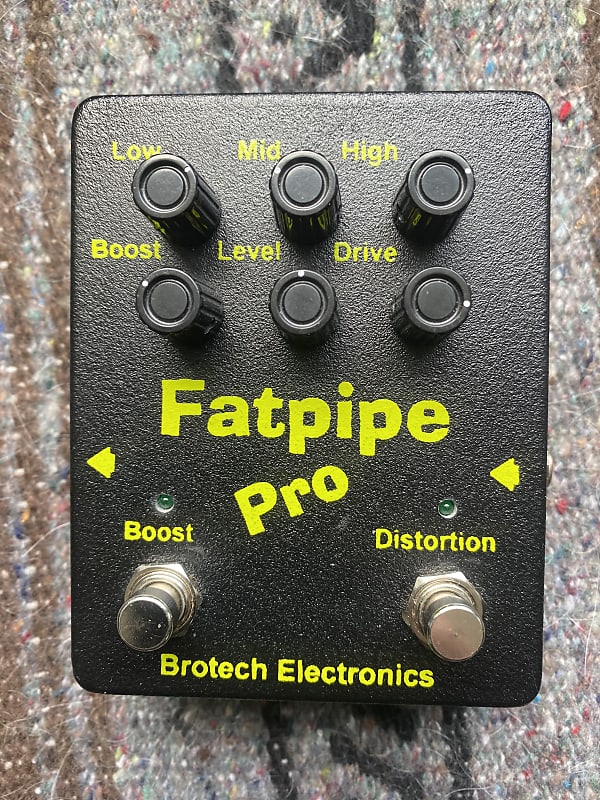 Brotech Fatpipe - Black | Reverb