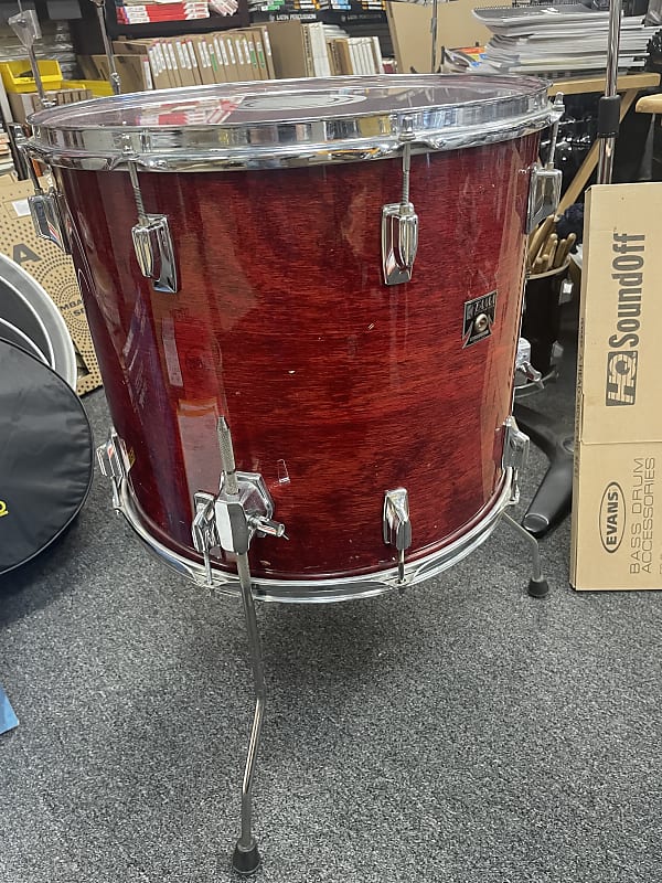 Tama Vintage Superstar 16x18 floor tom 1970's - Cherry wine | Reverb