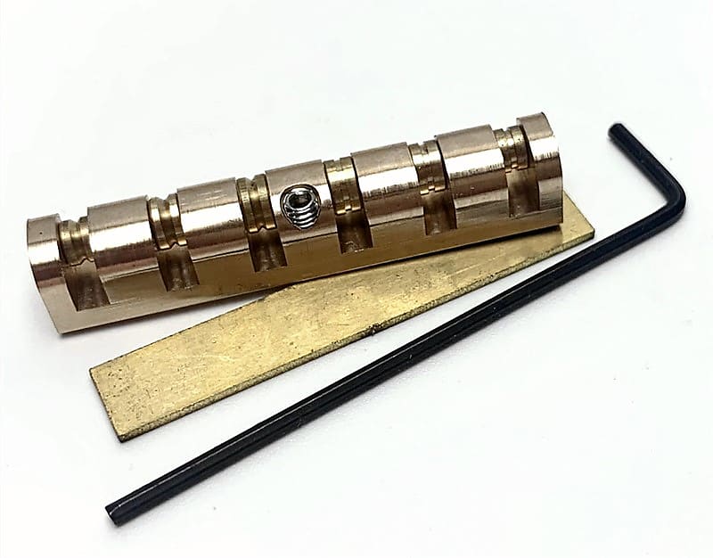 Guitar Roller Adjustable Brass Nut 43mm - Height Bell Nut for | Reverb