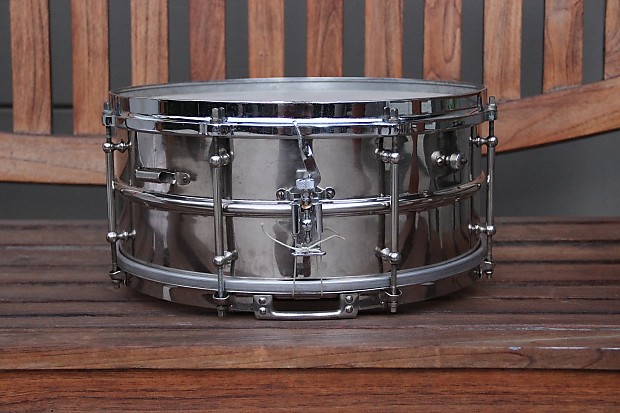 Vintage 1930's Slingerland Nickel Over Brass NOB Radio King | Reverb