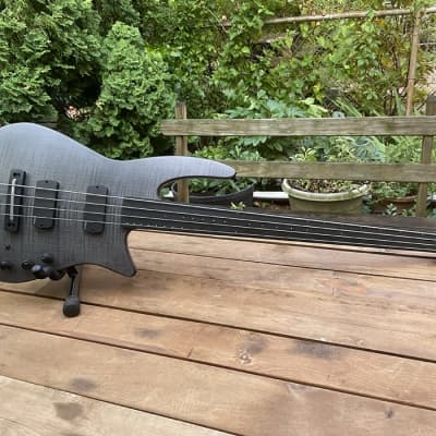 NS Design CR4 Radius Fretless Bass Guitar 2020 - Charcoal | Reverb