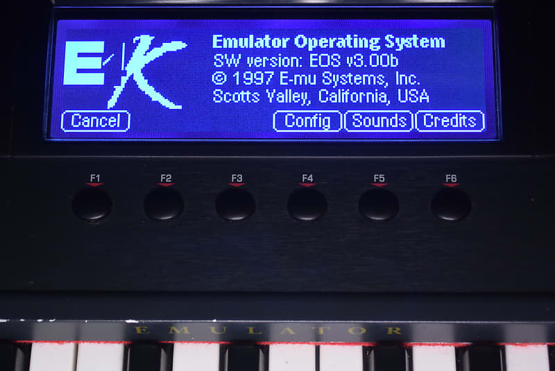 E-mu Systems E4K / E-Synth OLED Negative LCD Display Upgrade | Reverb
