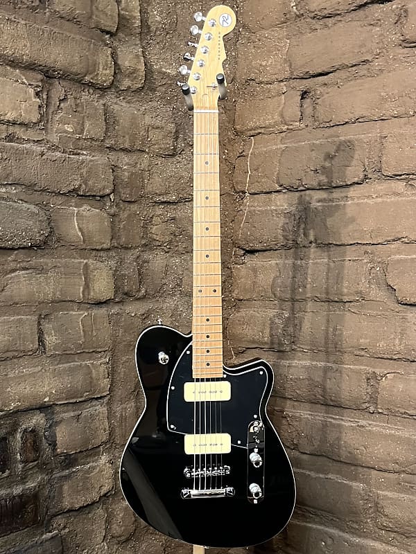 Reverend Charger 290 - Midnight Black | Reverb