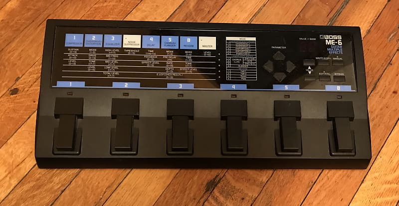 Boss ME-6 Guitar Multiple Effects Pedal | Reverb