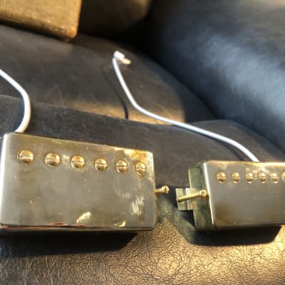 Epiphone Closed Mini Humbucker ProBuckers Pickups Set in Gold | Reverb