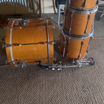 Tama Rockstar pro custom 1990 - Amber | Reverb