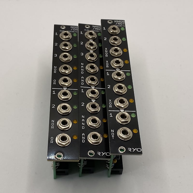 RYO Logic Modules Bundle (NAND/AND, NOR/OR, XNOR/XOR/NOT) | Reverb