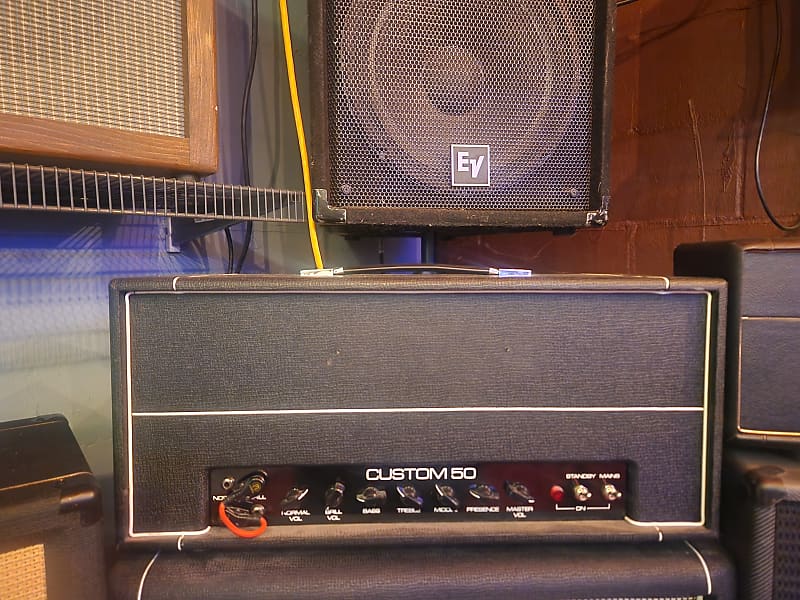 Custom 50 clone DR504 Clone Black Tolex | Reverb
