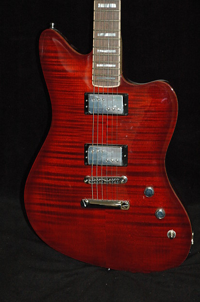 Fender Select Carverd Maple Top Jazzmaster Cayenne | Reverb Australia