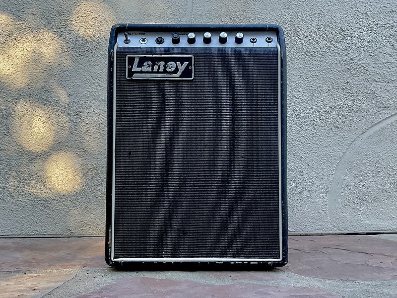 Vintage 1969 Laney Super Group LC 1 x 12 combo with tremolo . | Reverb