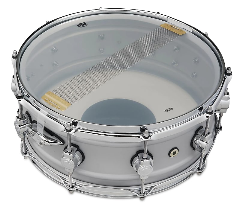 DW Design Series Matte Aluminum 5.5x14" Snare Drum | Reverb