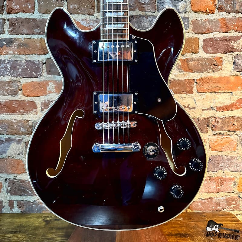 Firefly FF-338 Semi-Hollowbody Electric Guitar (2010s - | Reverb