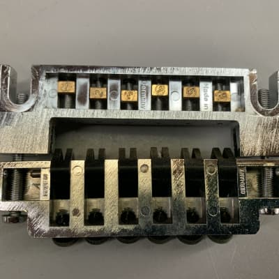 Schaller 456 Fine Tune Stop Tail Bridge - Chrome | Reverb