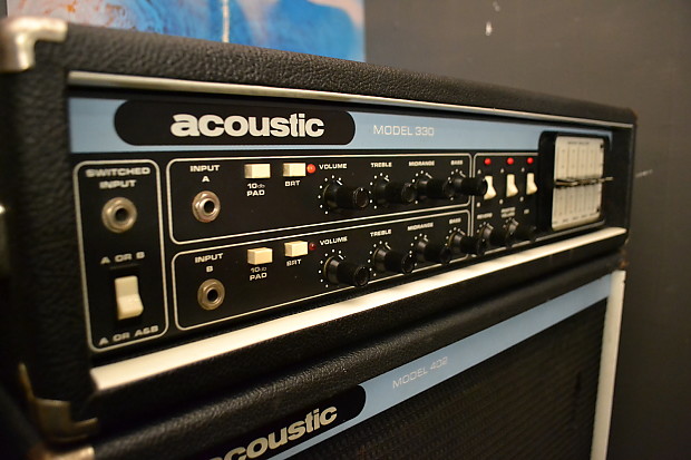 Acoustic Control Corporation 330 Guitar + Bass Amplifier Head | Reverb