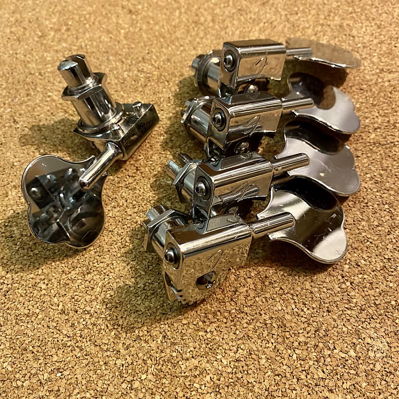 Fender USA light wheight bass tuner 2000-2020 - Chrome | Reverb