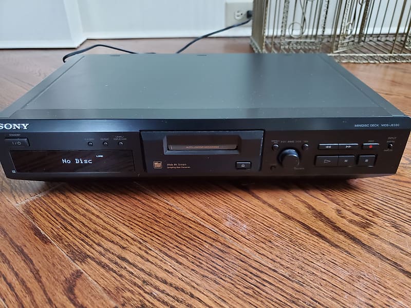 Sony MDS-JE330 1999 Black | Reverb