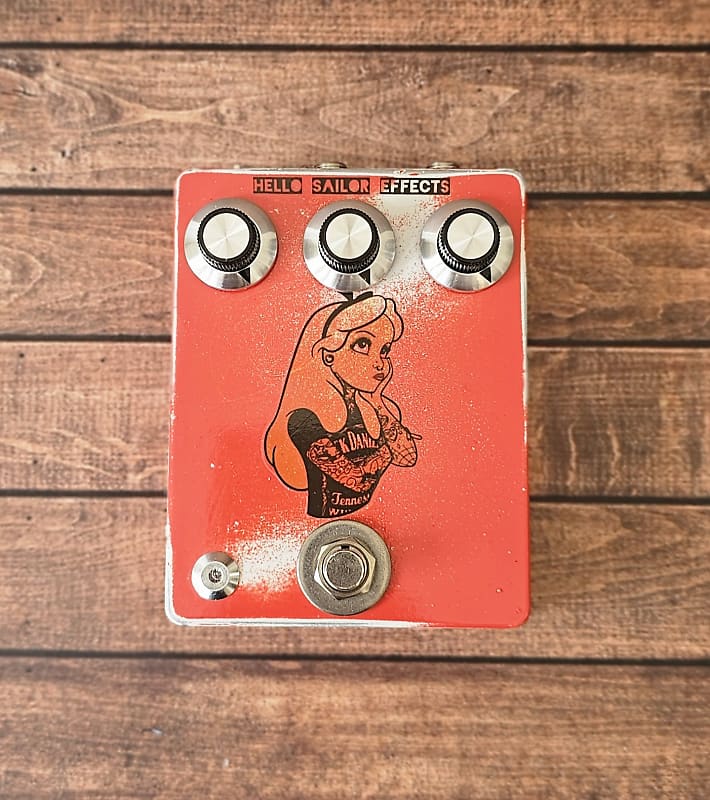 Hello Sailor Effects Kossoff Drive - Dakota Red | Reverb UK