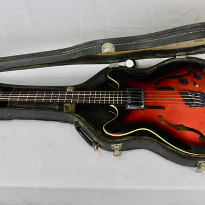 1966 Guild Jet-Star Bass Sunburst | Reverb