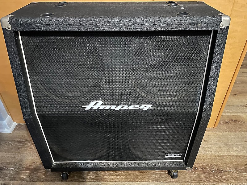 Ampeg 4x12 Celestion g12t-75 Made in UK 4x12 cab cabinet | Reverb