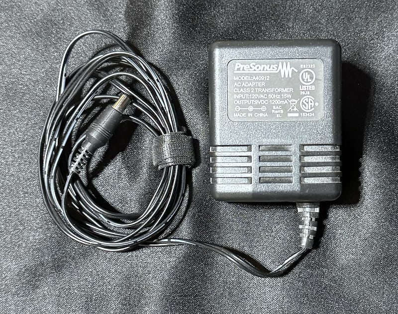 PreSonus FaderPort Classic 9V DC Power Supply A40912 9VDC | Reverb