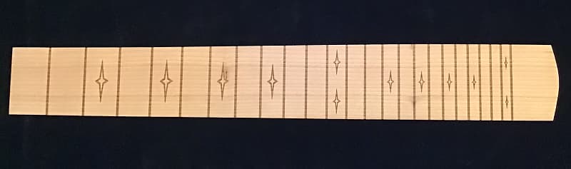 Slide Steel Lap Guitar Fretboard 22.5 Scale Solid Cherry for | Reverb