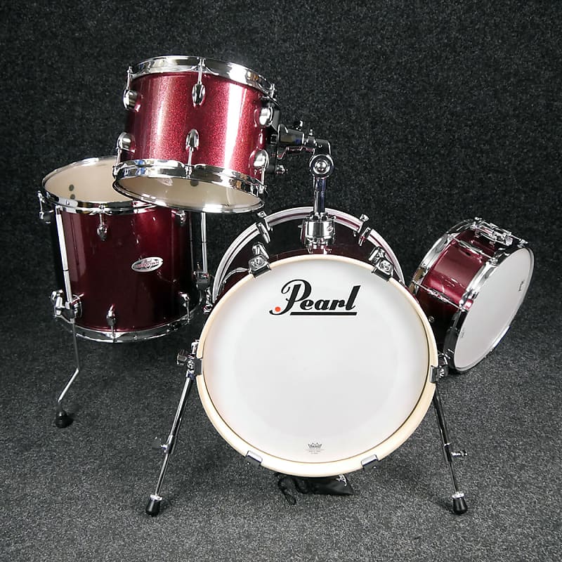 Pearl Midtown Jazz 4-Piece Drum Shell Pack - Black Cherry | Reverb
