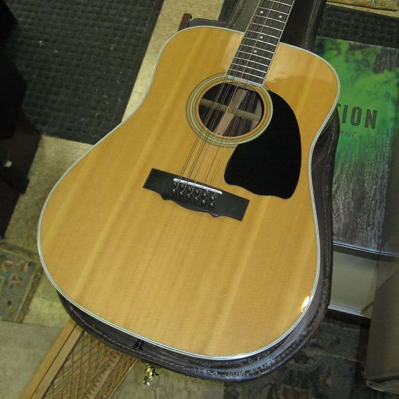 Hohner HG-12 D 1970's Japan Gloss Natural Spruce & Rosewood | Reverb