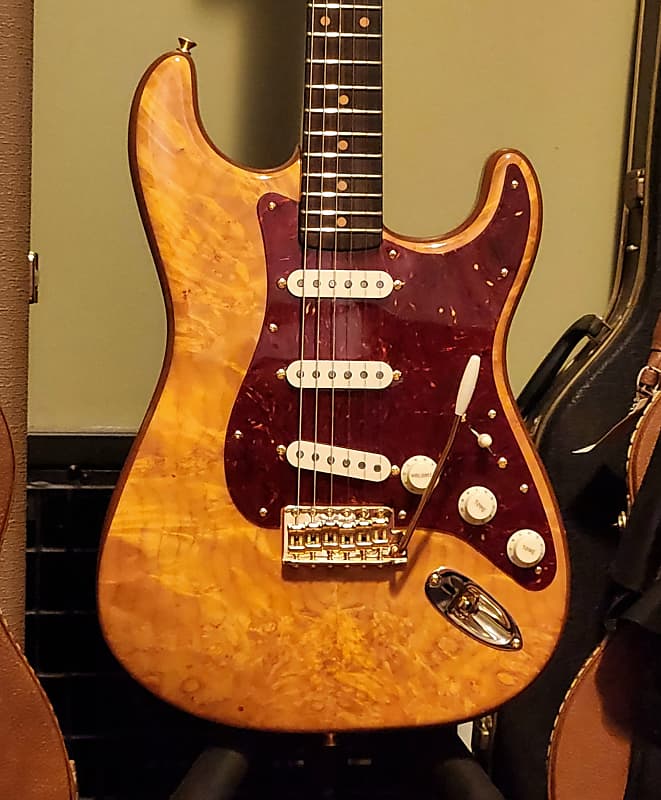 Fender Artisan Maple Burl NOS Custom Shop | Reverb