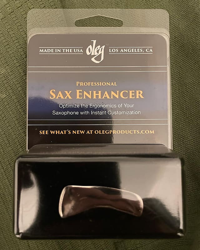 Oleg Saxophone Enhancer Solid sterling | Reverb