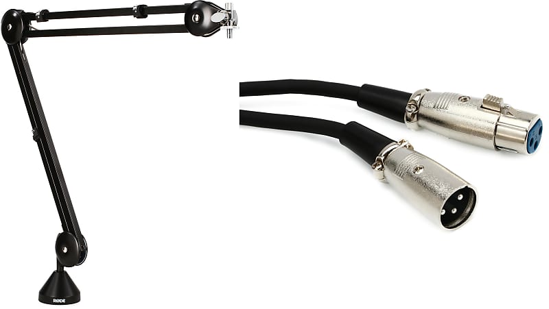 Rode PSA1 Desk-mounted Broadcast Microphone Boom Arm Bundle | Reverb