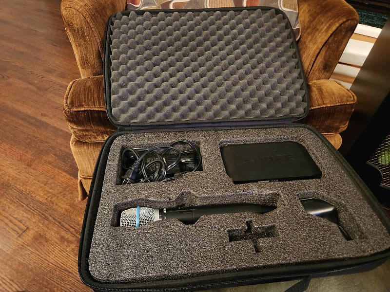 Shure GLXD4R / GLXD2 Z2 Beta 87A Wireless Mic and Receiver w/ | Reverb