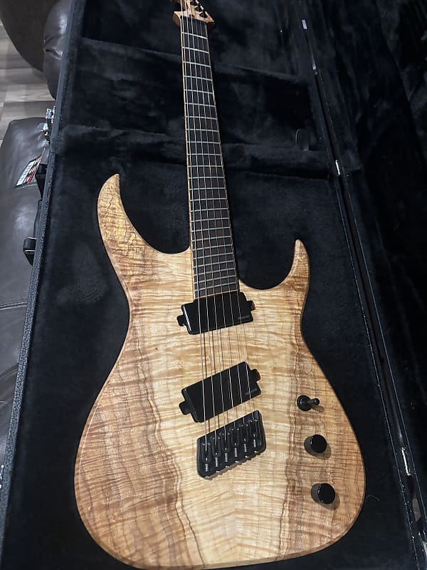 LEF Custom Guitars SS super Strat multiscale 2022 - Natural | Reverb