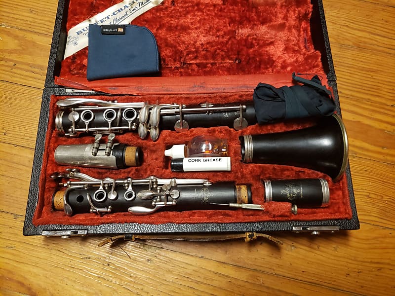 Vintage 1972 Buffet Crampon R13--Leather Pads, No Cracks, | Reverb