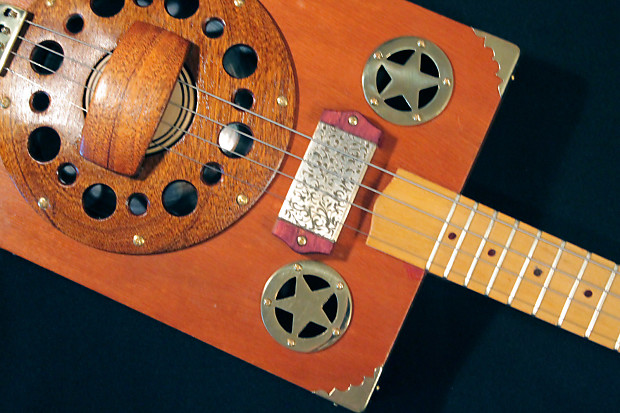 4 string Resonator Cigar Box Guitar Hi Quality | Reverb Australia