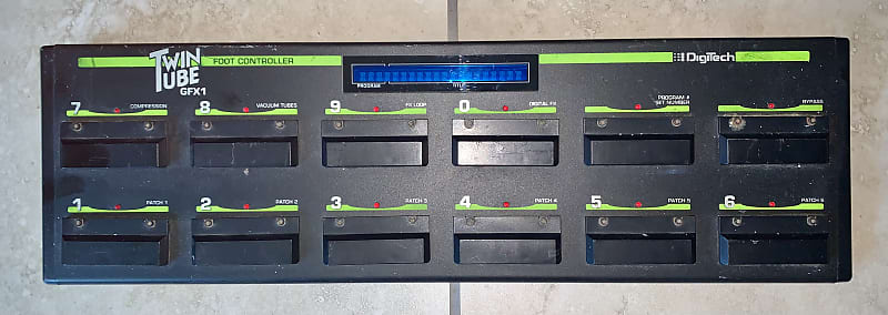 DigiTech twin tube footswitch controller pedal | Reverb