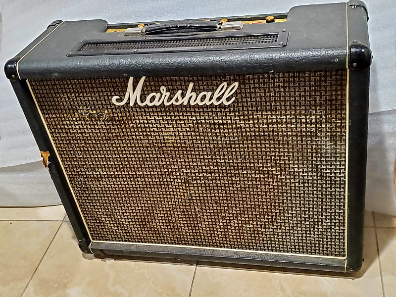 4-input Marshall JMP MKII 1976 2100 50W 'Lead & Bass' 2x12" | Reverb