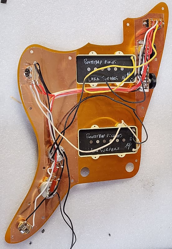 Custom Loaded Jazzmaster Pickguard w/ Bootstrap Pickups | Reverb