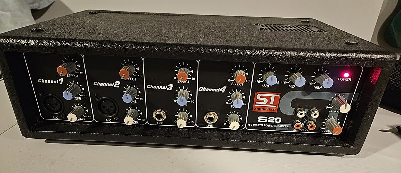 SoundTech 150 Watts Powered Mixer S20 | Reverb