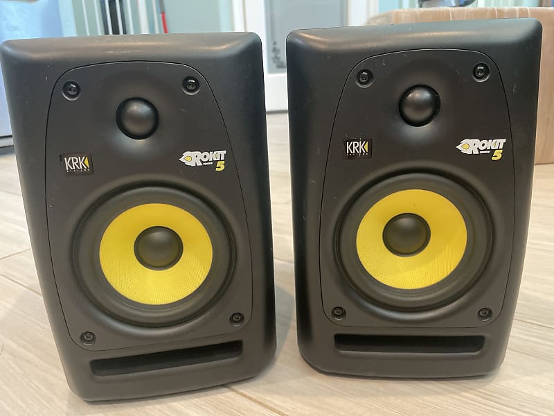 Pair of KRK Rokit RPG2 5 Studio Monitors | Reverb