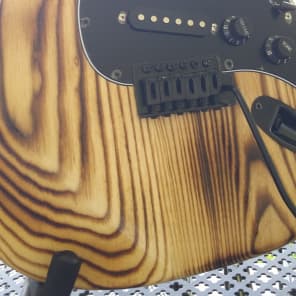 Custom Stratocaster Torched Ash | Reverb