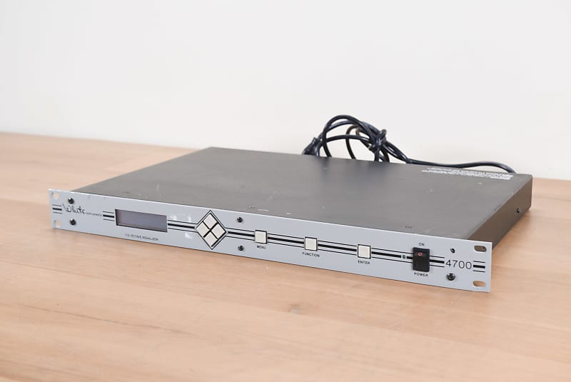 White Instruments Inc 4700 1/3 Octave Graphic Equalizer | Reverb
