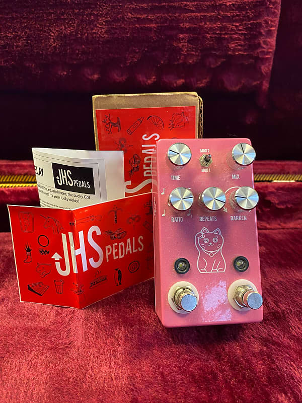 JHS Lucky Cat Delay Guitar Effects Pedal | Reverb