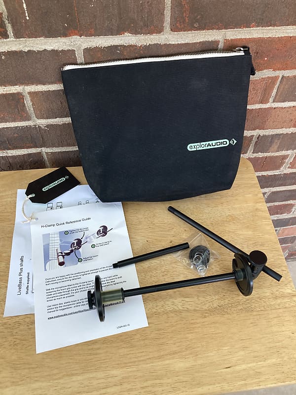 ExplorAudio H-clamp microphone mount upright bass, cello, | Reverb