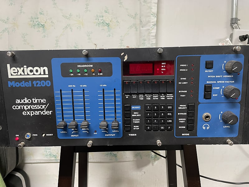 Lexicon 1200C Audio Time Compressor Expander | Reverb